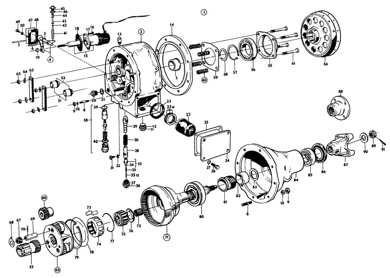 Gearbox overdrive D-type B18 | VP Autoparts