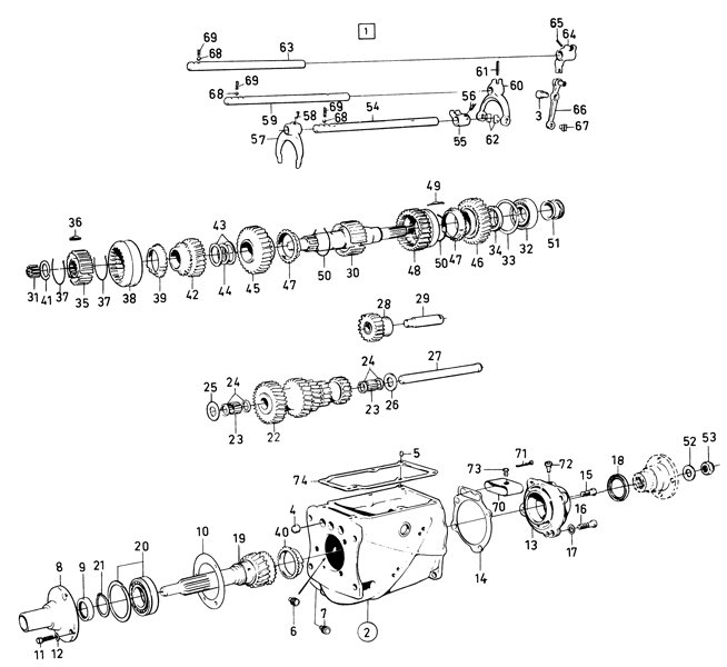 Gearbox M40 | VP Autoparts